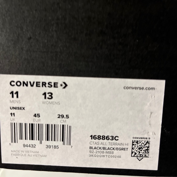 Converse | Shoes | Converse Ctas All Terrain Hi Waterproof Leather ...